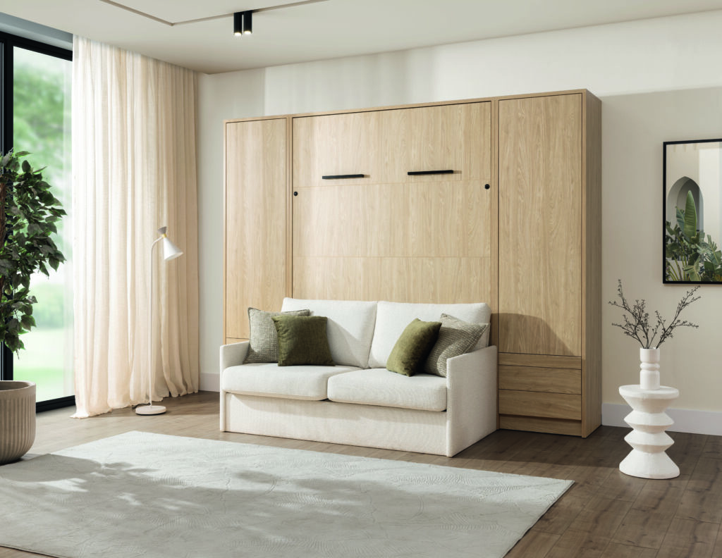 Lit escamotable mur | l'armoire convertible pour optimiser l'espace ...